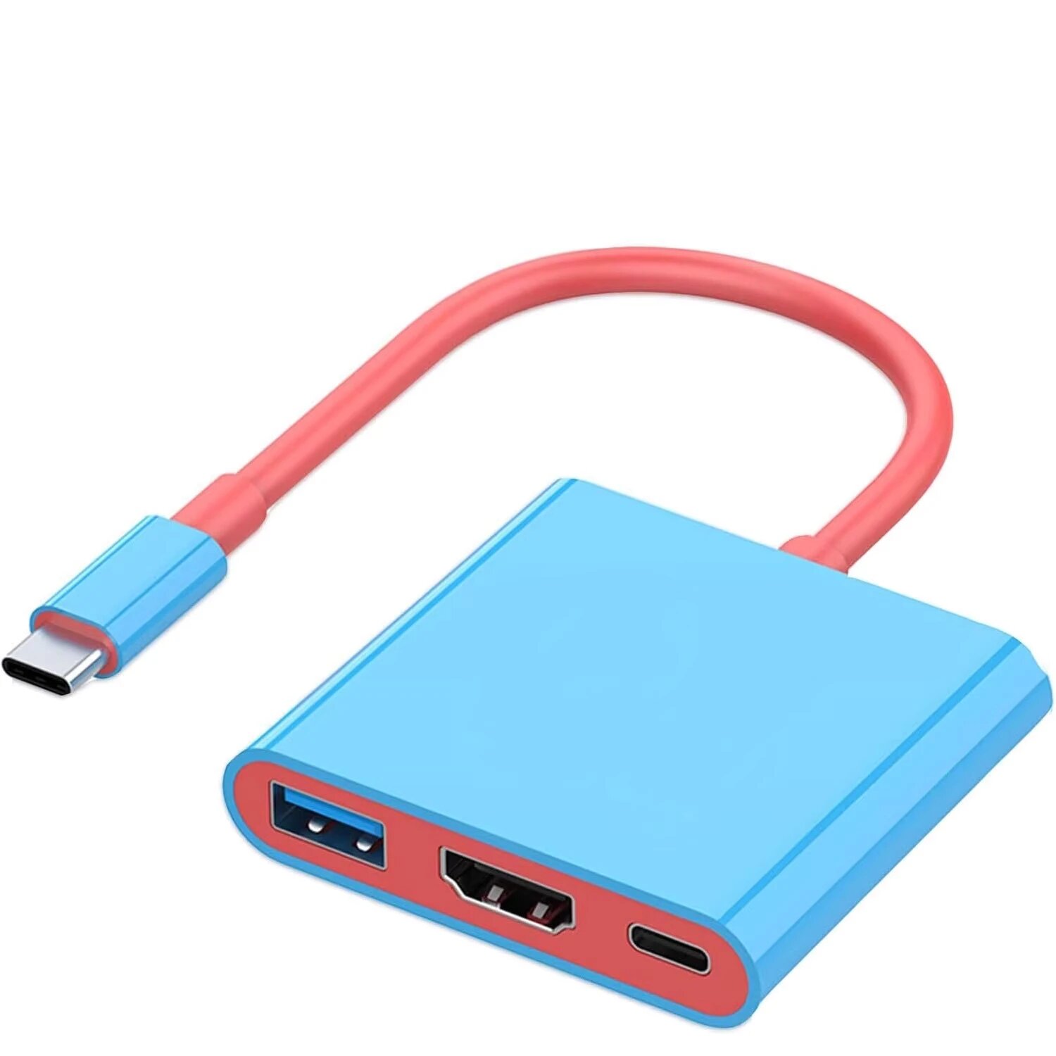 Док-станция USB-C для Nintendo Switch, Синий, 4k30hz