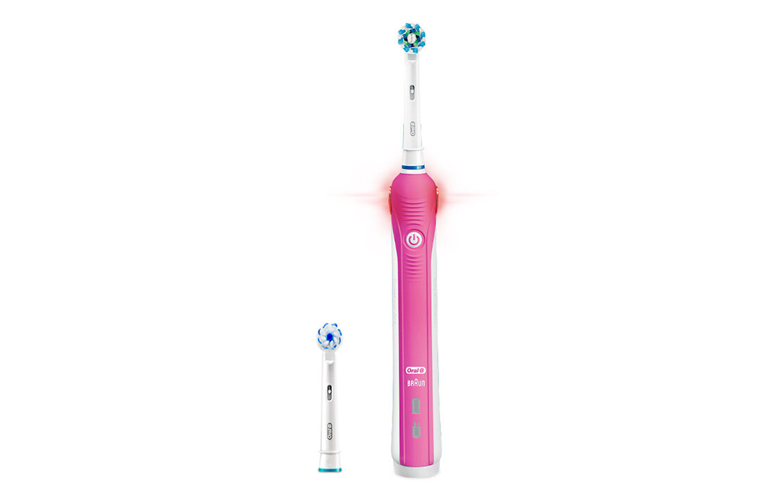 Электрическая зубная щетка унисекс Oral-B P3000, 3D звуковая волна, индукционная зарядка, Германия