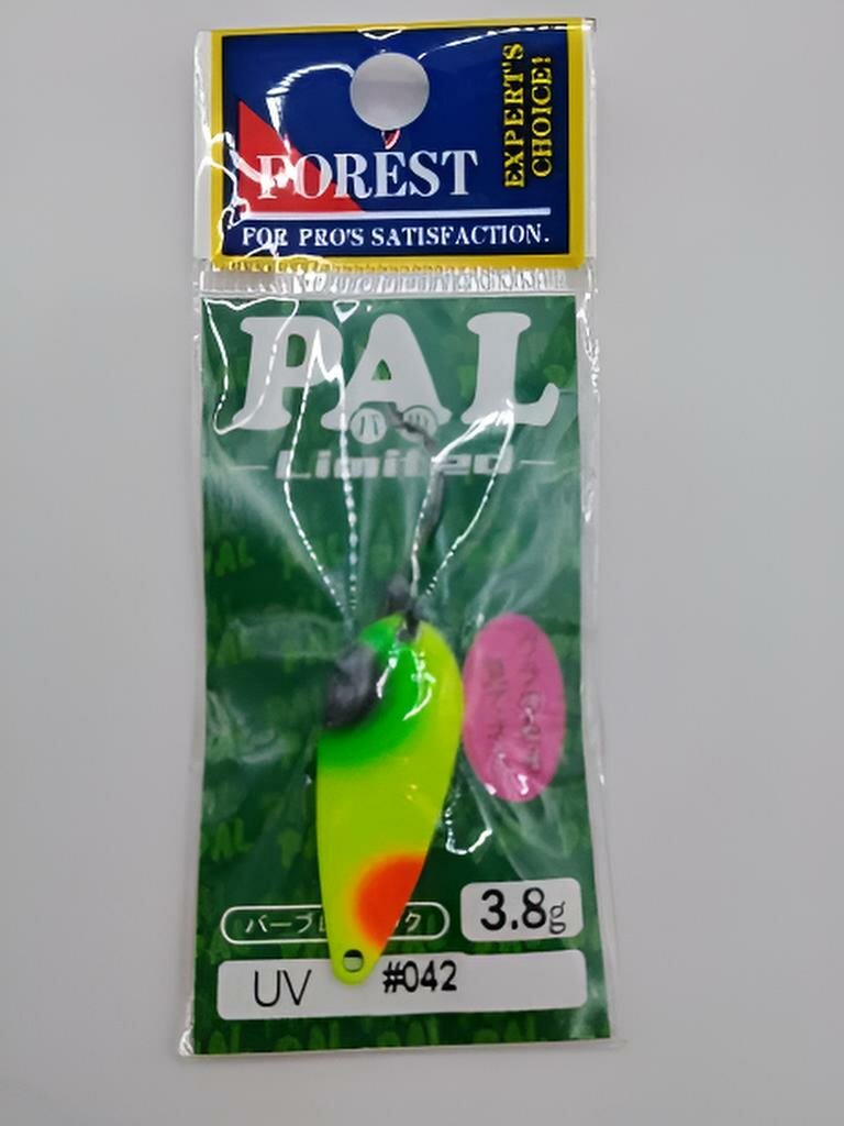 Блесна форелевая ультралайт FOREST PAL Limited 35 мм UV 3.8 г блесна для щуки, окуня, судака и жереха