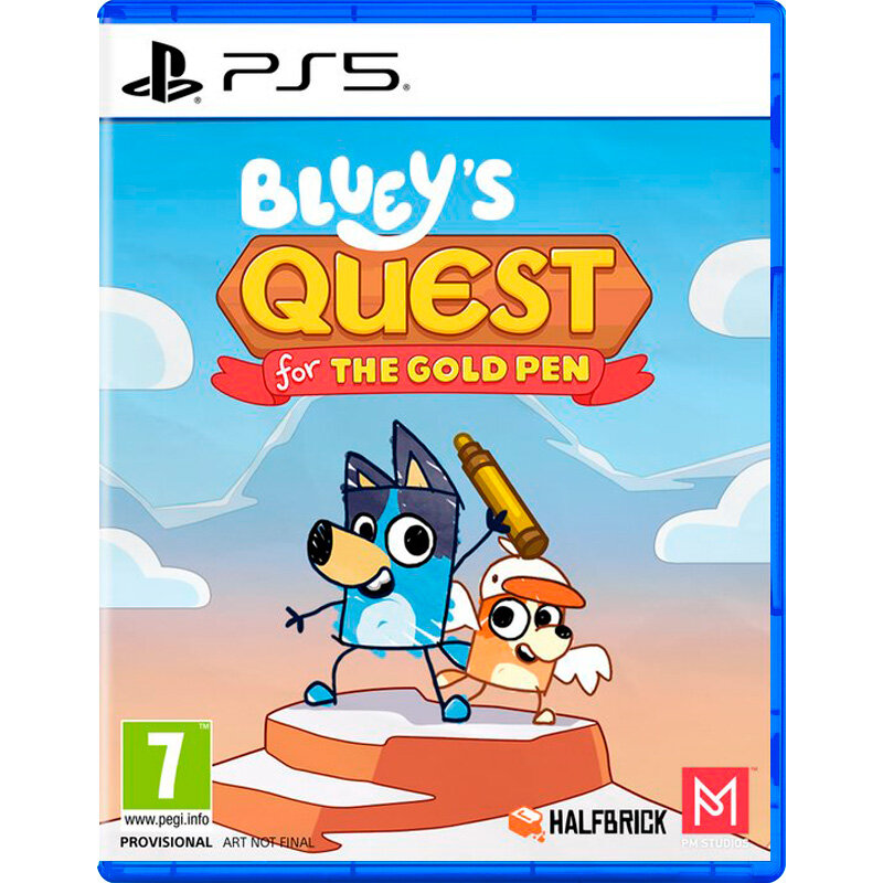 Bluey's Quest for the Gold Pen PS5 (русские субтитры)