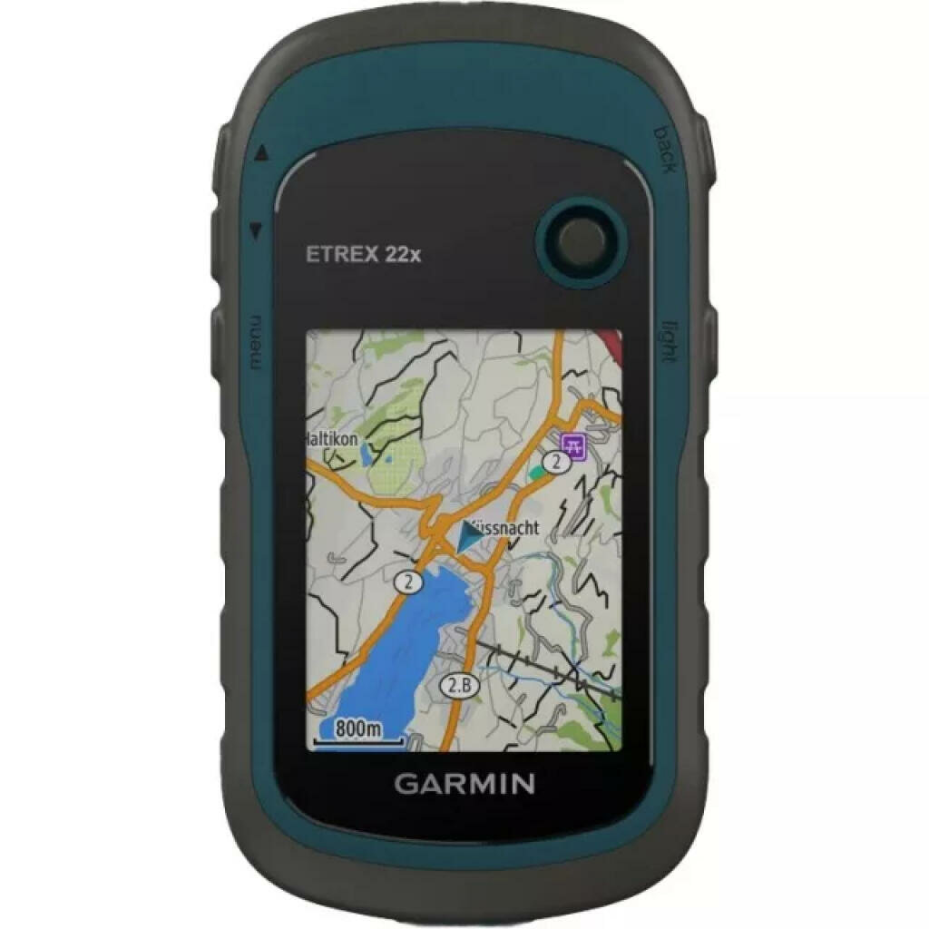 Навигатор Garmin eTrex 22x GPS/ГЛОНАСС, Черный/Синий(Аквамарин) (010-02256-01)