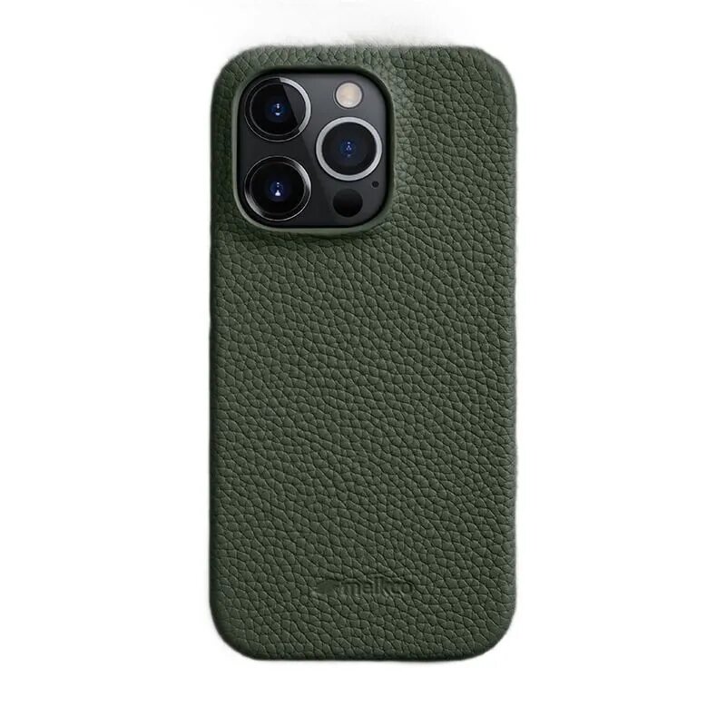 Чехол для iPhone 15 ProMax из натуральной полнозернистой кожи, защита камеры, удобный для захвата