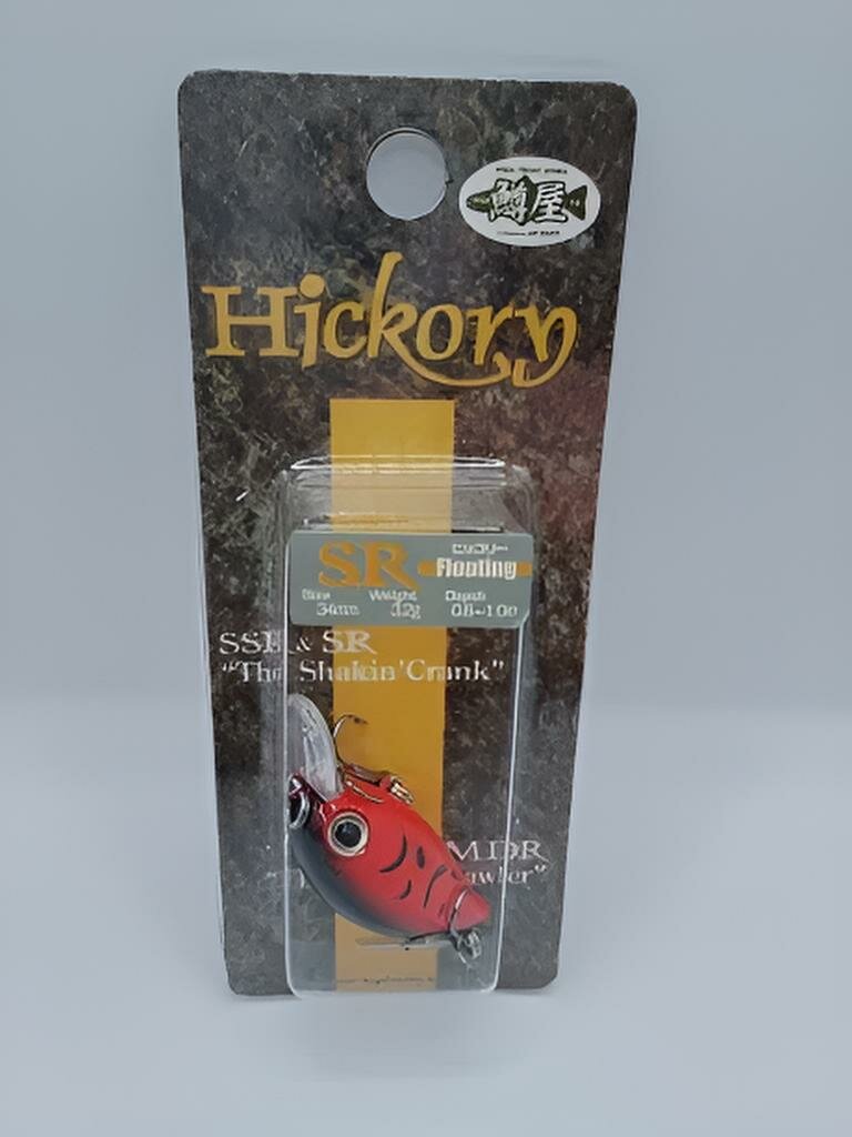 Воблер ZipBaits "Hickory SR", плавающий, крэнк, 3,2 г, длина 34 мм
