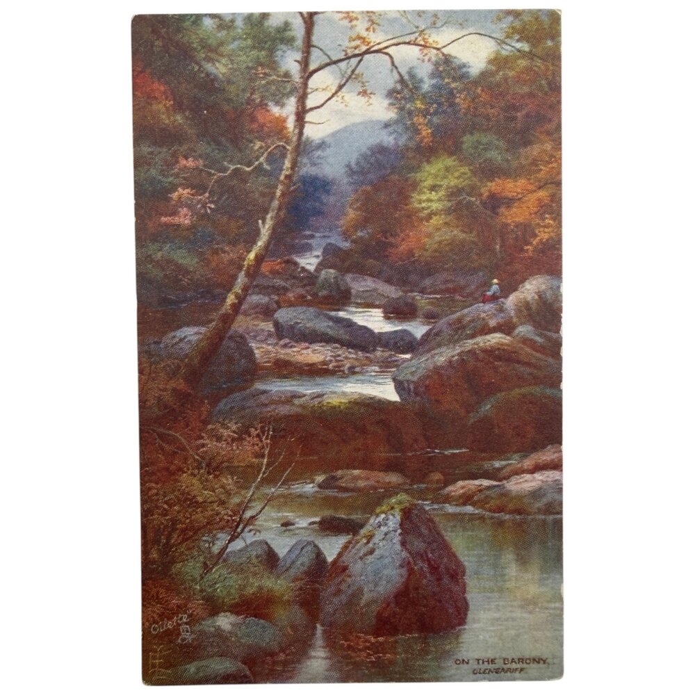 Почтовая открытка "Гленгаррифф, графство Корк" 1904-1915 гг. Raphael Tuck & Sons. Великобритания