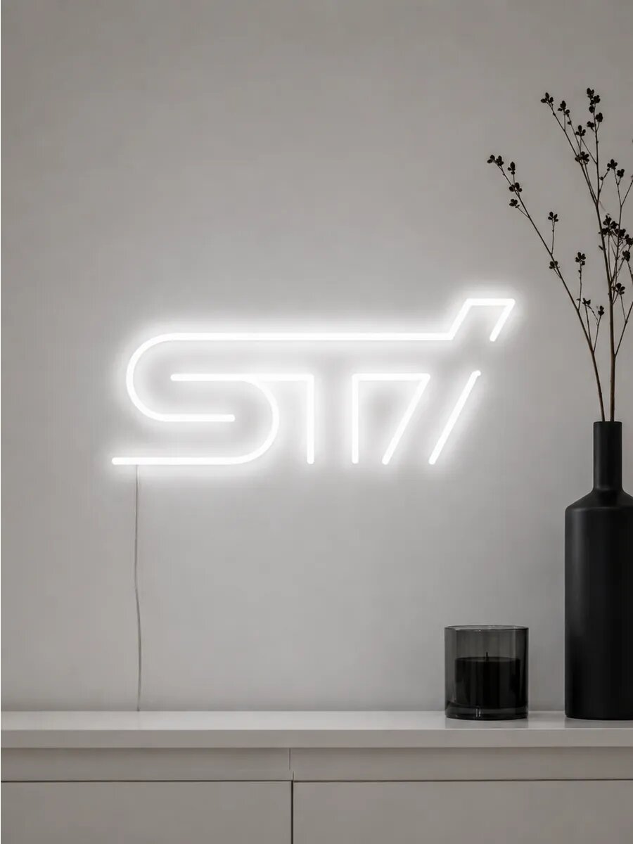"sti" неоновая лампа, светильник