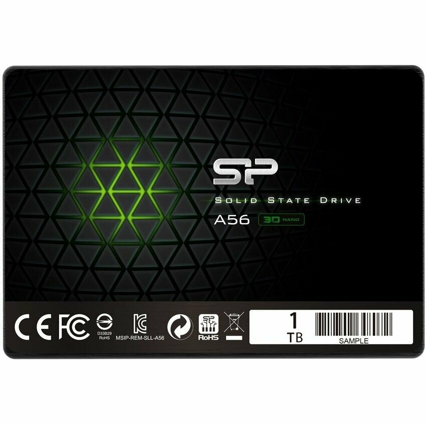 SSD-накопитель Silicon Power SP001TBSS3A56A25 1 ТБ 2.5" SATA III