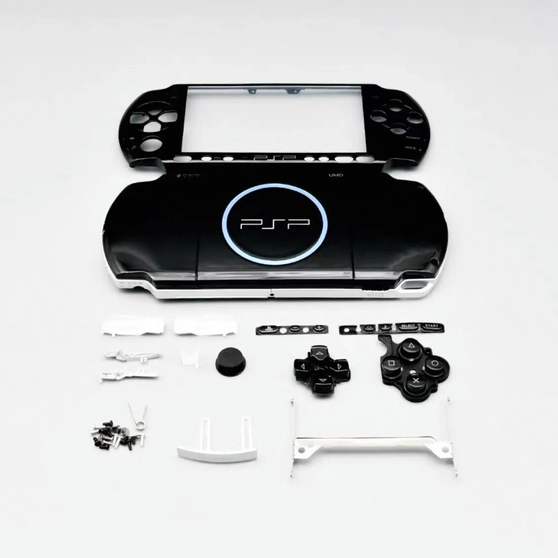 Корпус для PSP3000 black New model