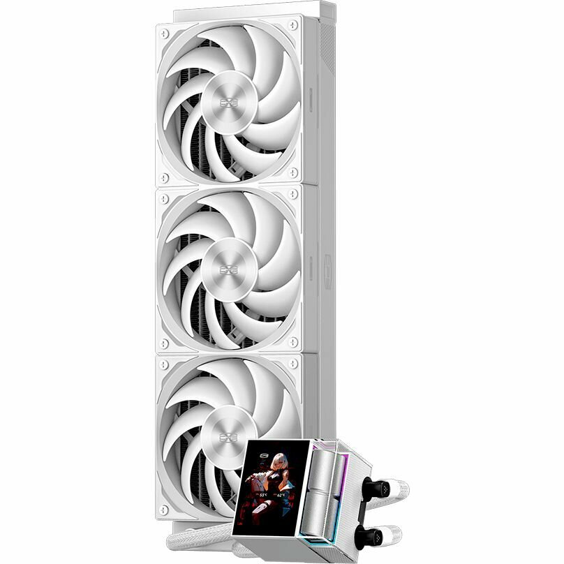 Система водяного охлаждения для ПК PCCOOLER DS360 Display WH 120 мм A-RGB