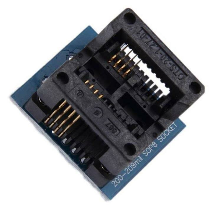 Панелька Переходник SOP8 (SOIC8) - dip 8 (200mil) для микросхем
