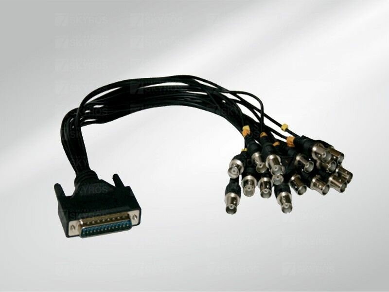 Переходник VN-BNC-cable с 16 разъемами типа BNC для MB-DB25, MB-DB25-AGC, PowerVN8 и TitanVN16.