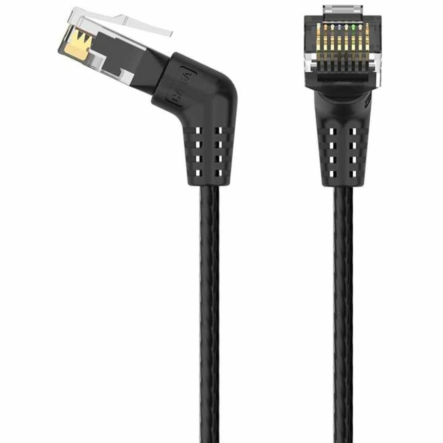 Патч-корд Vention IBOBM 12м RJ-45 cat.6a UTP чёрный