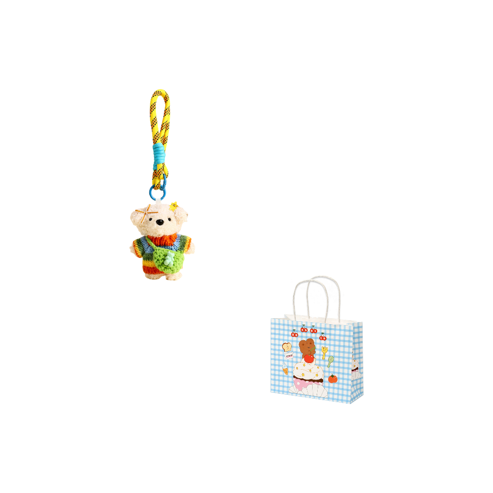 Игрушки подвесные YANGWAWAHEXIAOXIONGTIAOWU 10cm