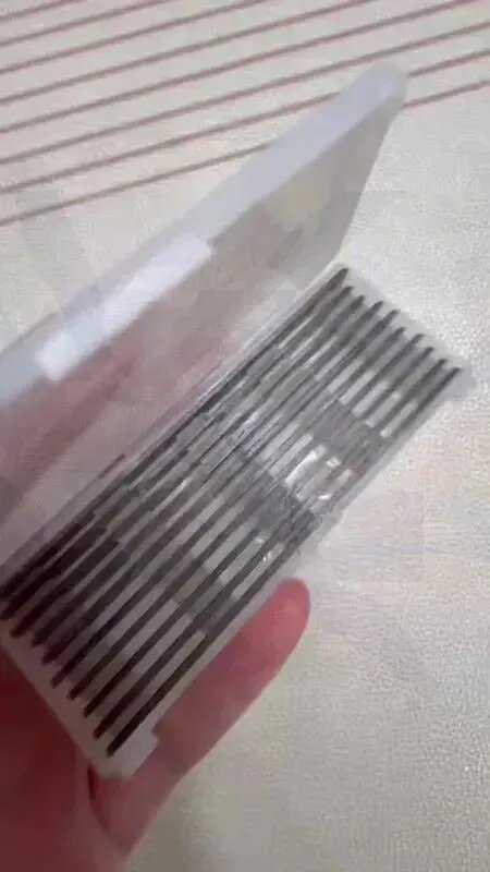 Двусторонние ножи для электрорубанка 82 мм из HCS, 10 шт. (82x5,5x1,2 мм)