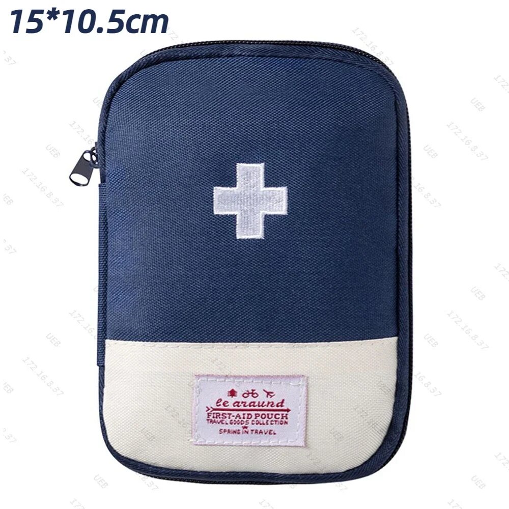 Пустая портативная аптечка Oxford A0411-Blue 15x10.5cm