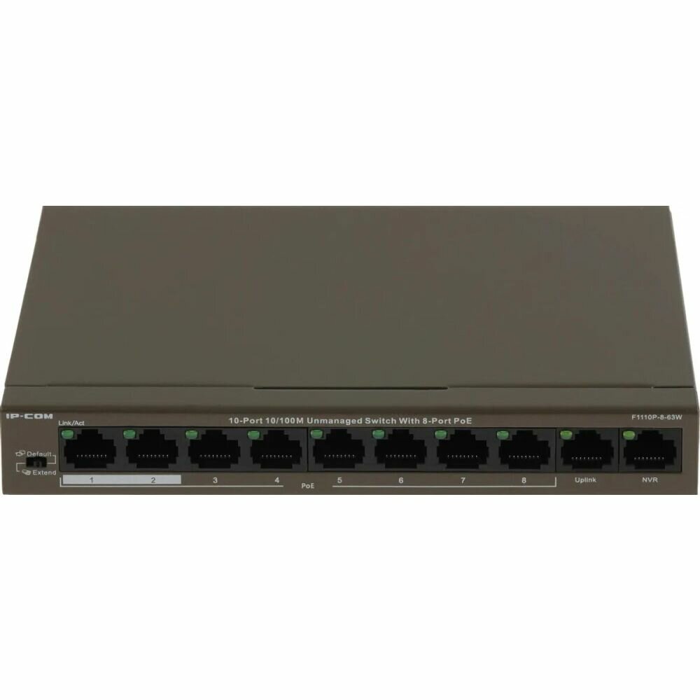 Коммутатор Tenda F1110P-8-63W