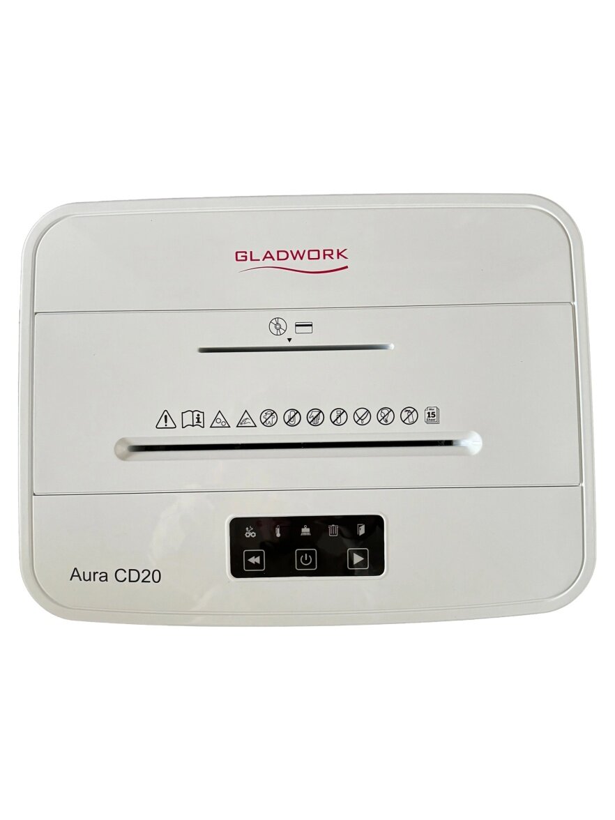 Шредер Gladwork Aura CD20 серый — фото 1