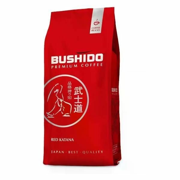 Кофе зерновой Bushido Кофе в зернах Red Katana 1кг
