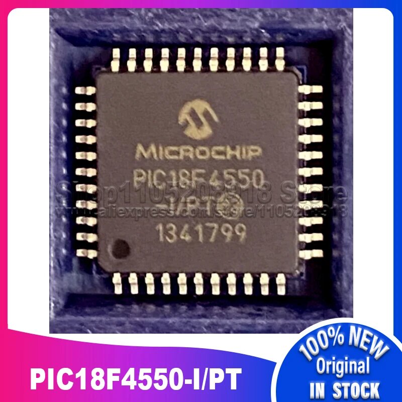 2~10 шт./лот PIC18F4550-I/PT PIC18F4550-I PIC18F4550 PIC18F TQFP-44 100% новый, в наличии