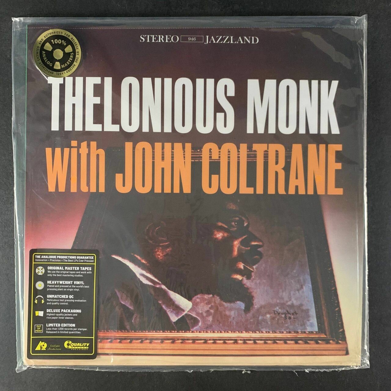 Thelonious Monk With John Coltrane - Thelonious Monk With John Coltrane (Analogue Productions) (Виниловая пластинка, LP)
