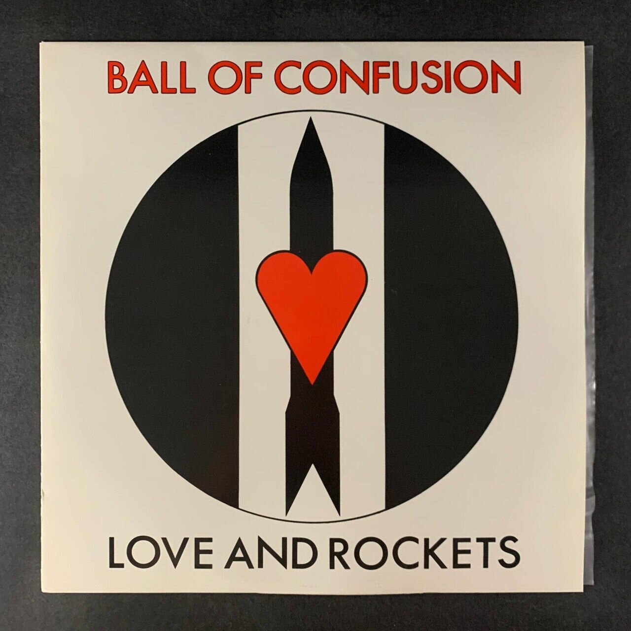 Love And Rockets - Ball Of Confusion (Single, UK First Press) (б/у виниловая пластинка, EP)