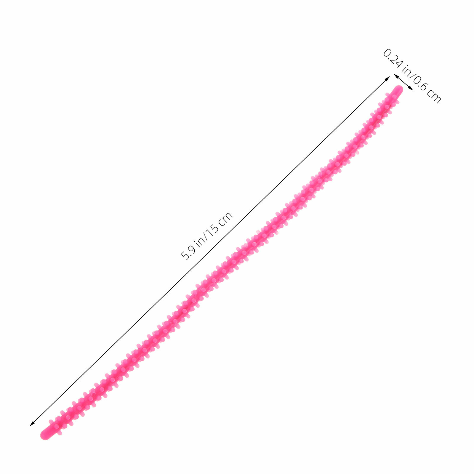 10 Штук Сpiral Hair Roller Для Укладки Волос Розового Цвета Размер 15.00X0.60X0.60Cm