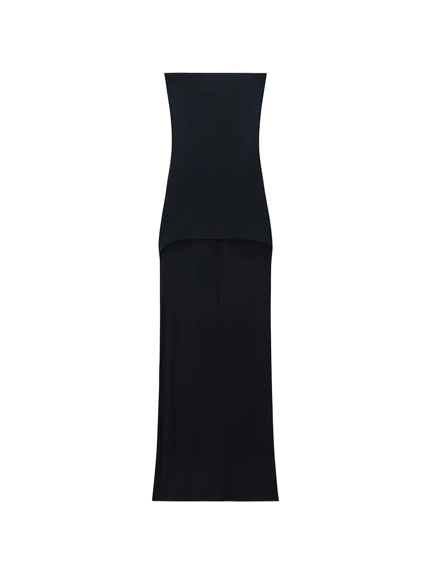 Платье Strapless high-low asymmetric dress