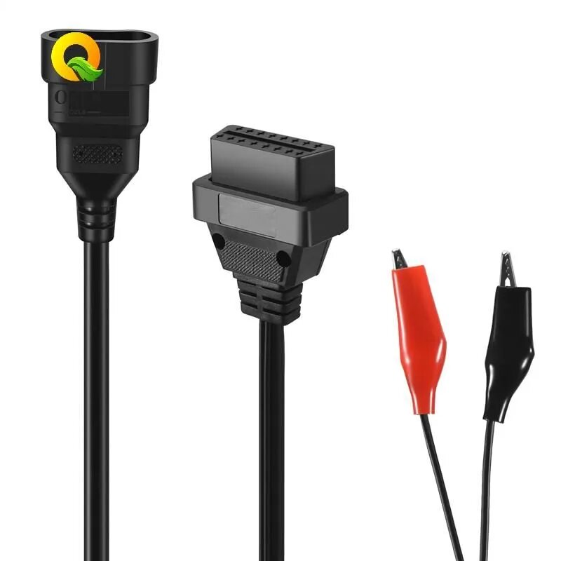 (E O X A) Для 3 Pin на 16 OBDII OBD2 obd-II Разъем адаптера Автомобильный кабель OBD совместим с 3pin Диагностический
