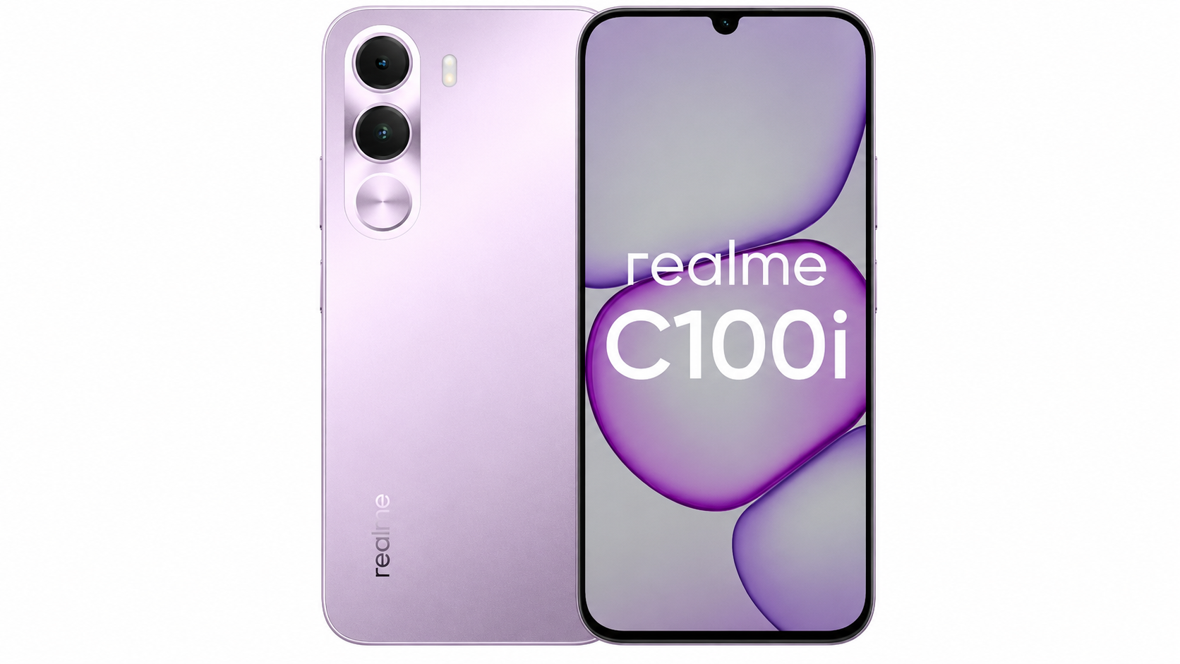 Смартфон Realme C100i 4/128GB, NFC, Dual nano SIM, Purple (Фиолетовый) RU