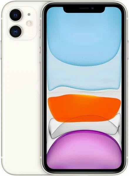 Восстановленный Apple Смартфон iPhone 11 256 ГБ белый 4/256 ГБ, Nano-SIM, белый