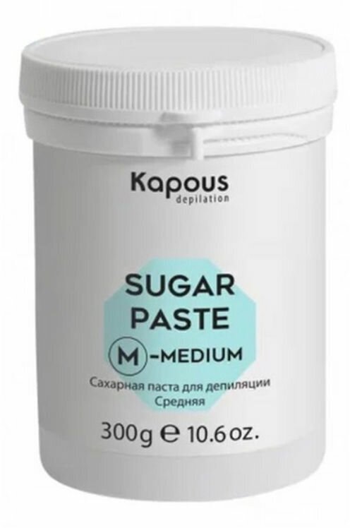 Сахарная паста для депиляции, средняя Kapous. 300g