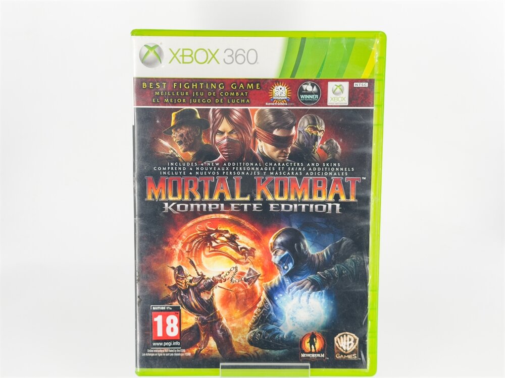 Игра Mortal Kombat Komplete Edition для Xbox 360, английский язык, диск