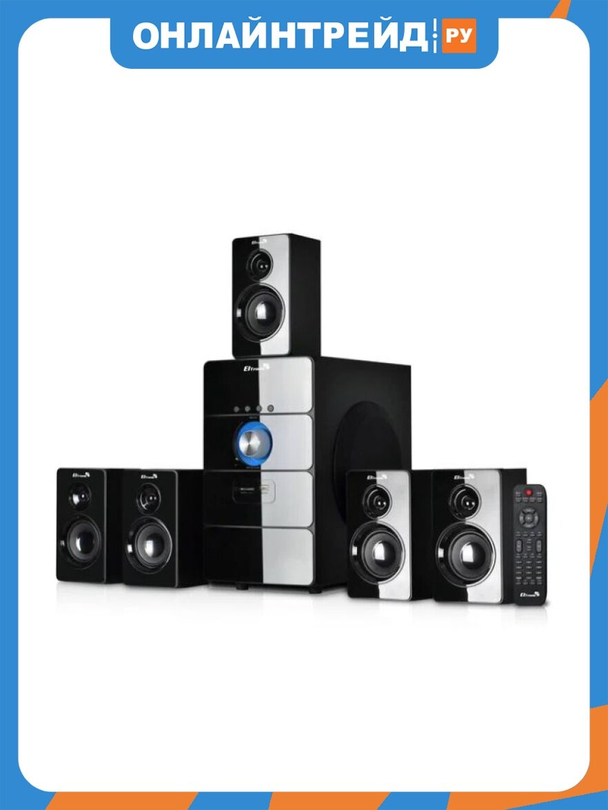 Акустическая система Eltronic 20-87, черный
