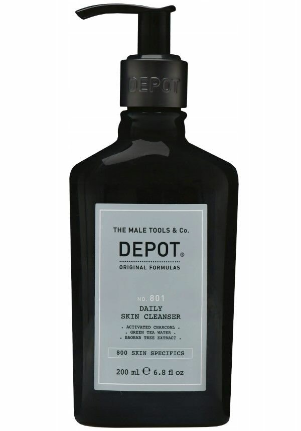 Ежедневное очищающее средство для кожи Depot No. 801, 200 мл