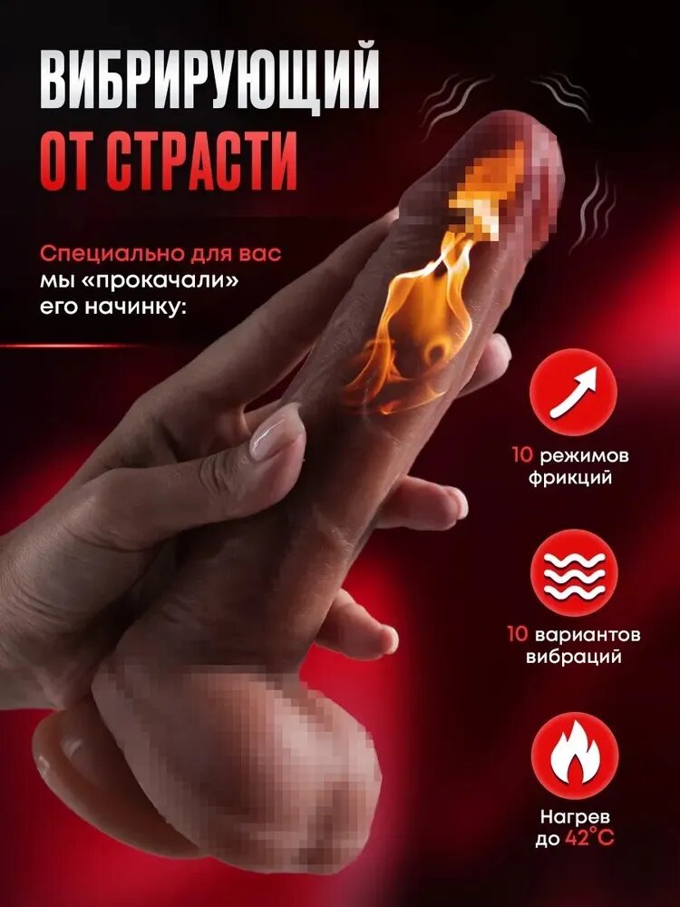 Фаллоимитатор, 23см — фото 1
