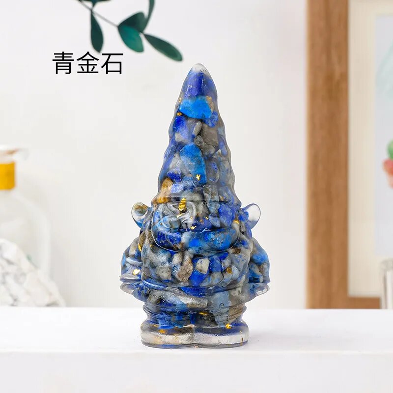 Хрустальные статуэтки гномов lapis lazuli