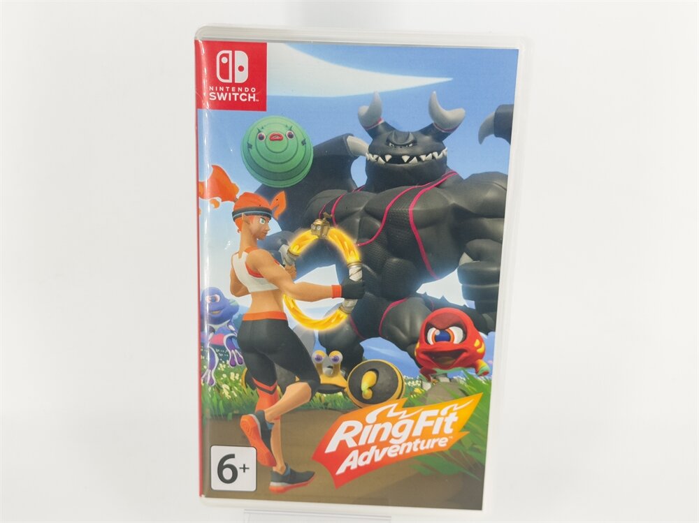 Игра RingFit Adventure для Nintendo Switch, английский язык, картридж