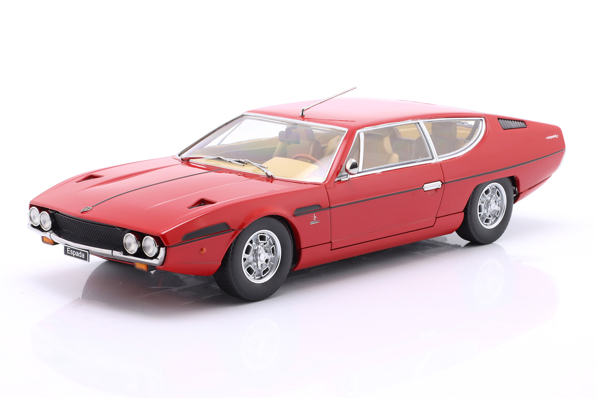 Модель коллекционная KK-SCALE Lamborghini espada S2 1970 red