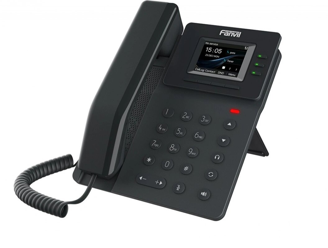 Телефон стационарный FANVIL V60G черный