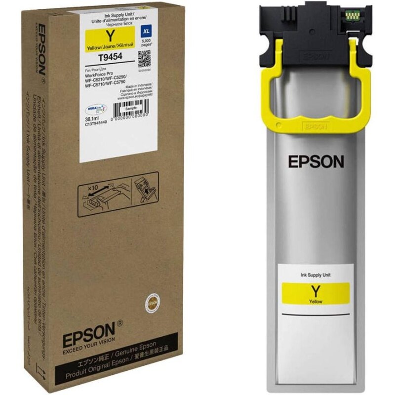 Чернила для принтера Epson Желтые, T9454, для C5290DW, C5790DWF (C13T945440)