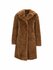 Пальто Herno Faux-fur lapel-collar coat, размер 38