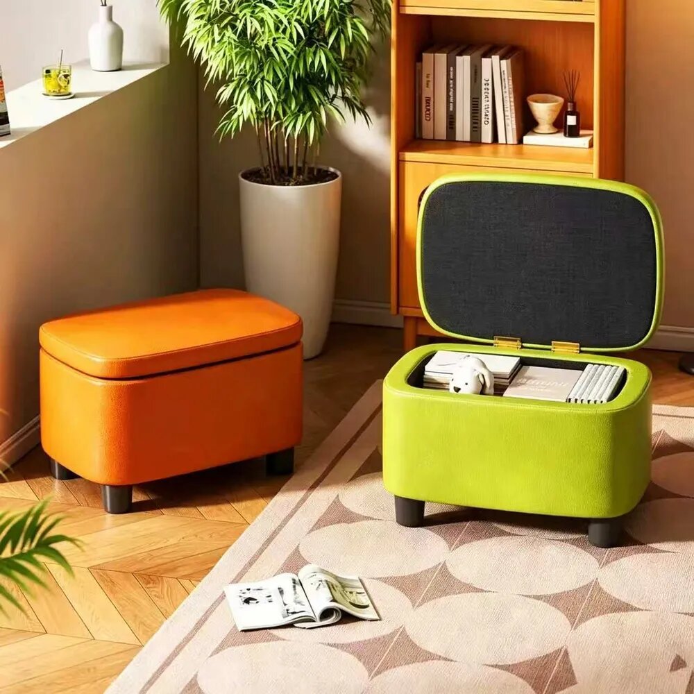 Bespeco Пуф, Экокожа, 30х40х25 см