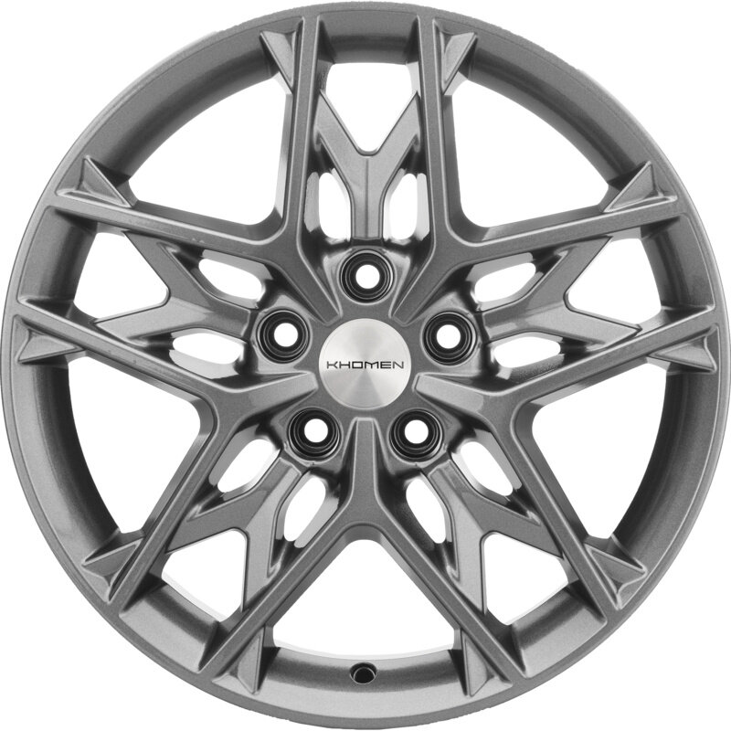 Литой колесный диск Khomen Wheels KHW1709 (CX-5/Seltos/Optima) 7x17/5x114,3 ET50 D67,1 Gray