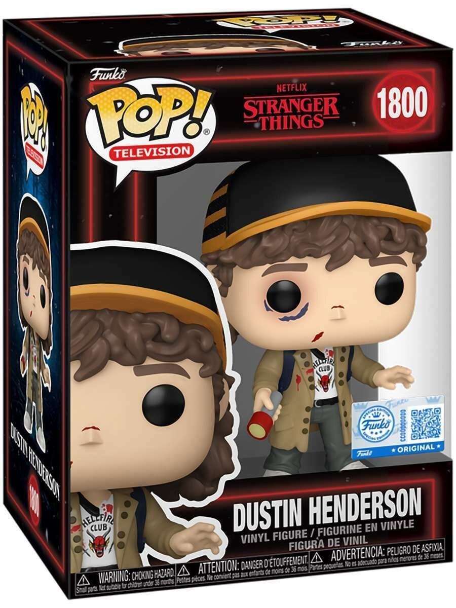 Фигурка Funko POP! Television. Stranger Things S5: Dustin Henderson (Exc) (1800)