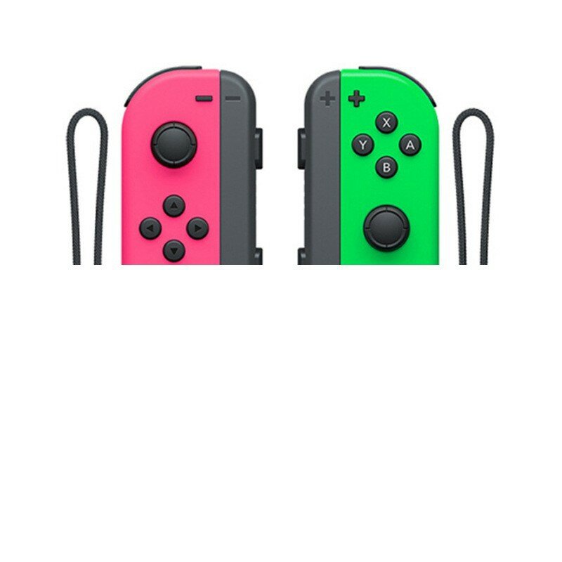 Беспроводной контроллер Joy-Con для Nintendo Switch 2, цвет Розово-зеленый с запястным ремнем, Bluetooth-игры