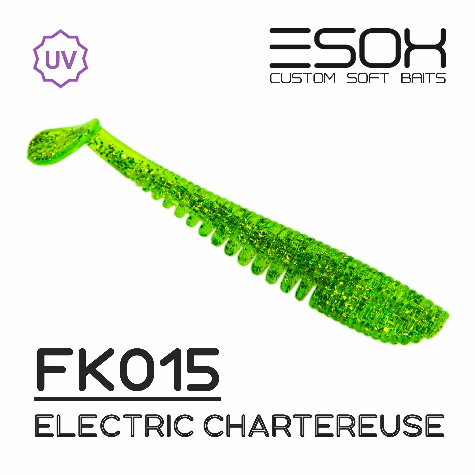 Мягкая приманка для рыбалки ESOX Awanura 3.4" (86см) 6 шт