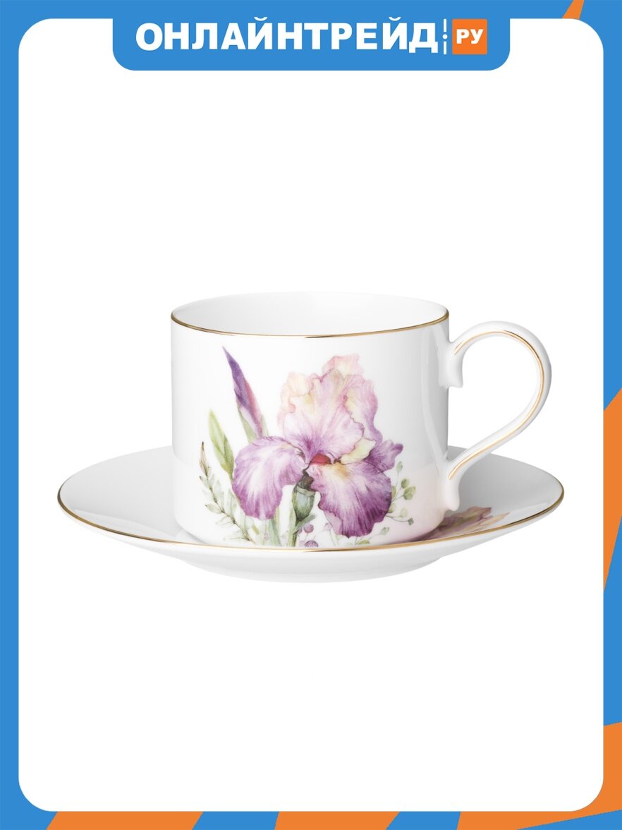 Чайный набор Lefard "Irises" на 2 пер. 4 пр. 300 мл (590-613)