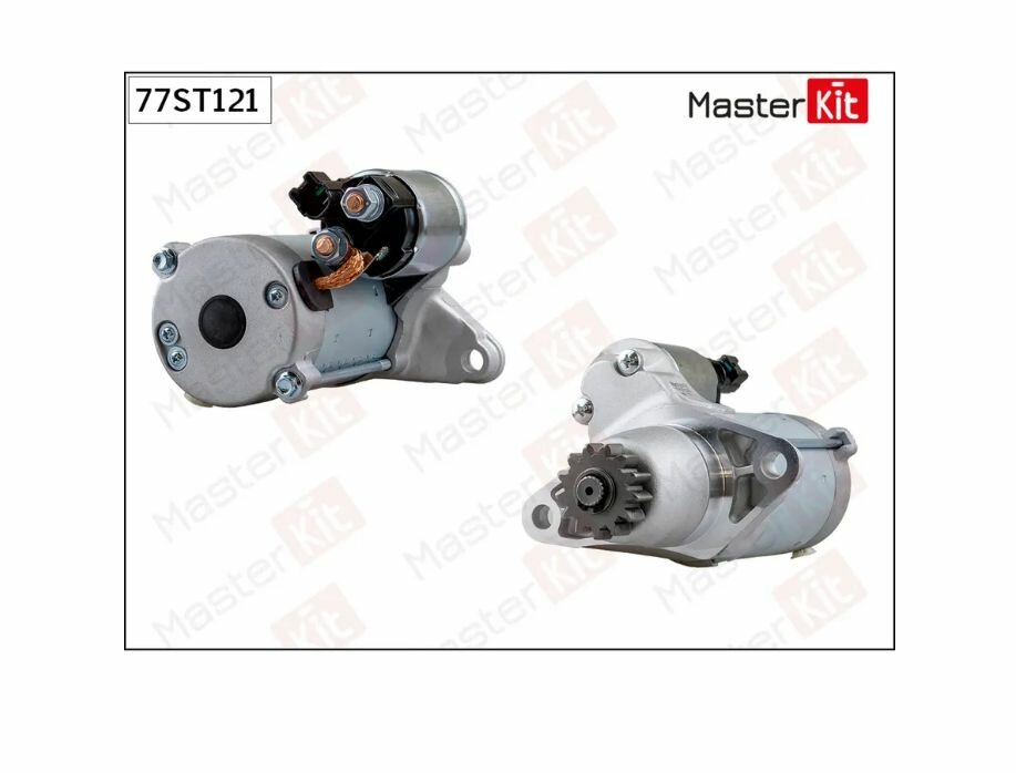Стартер Toyota AVENSIS T25 2003 - 2008, CAMRY 2001 - 2006, Toyota RAV 4 III/IV 2001 - (1.6кВт), MasterKit 77ST121