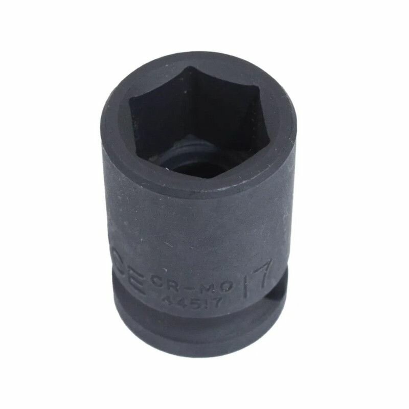 Головка ударная 1/2" шестигранная 17 мм, L38 мм, Force 44517