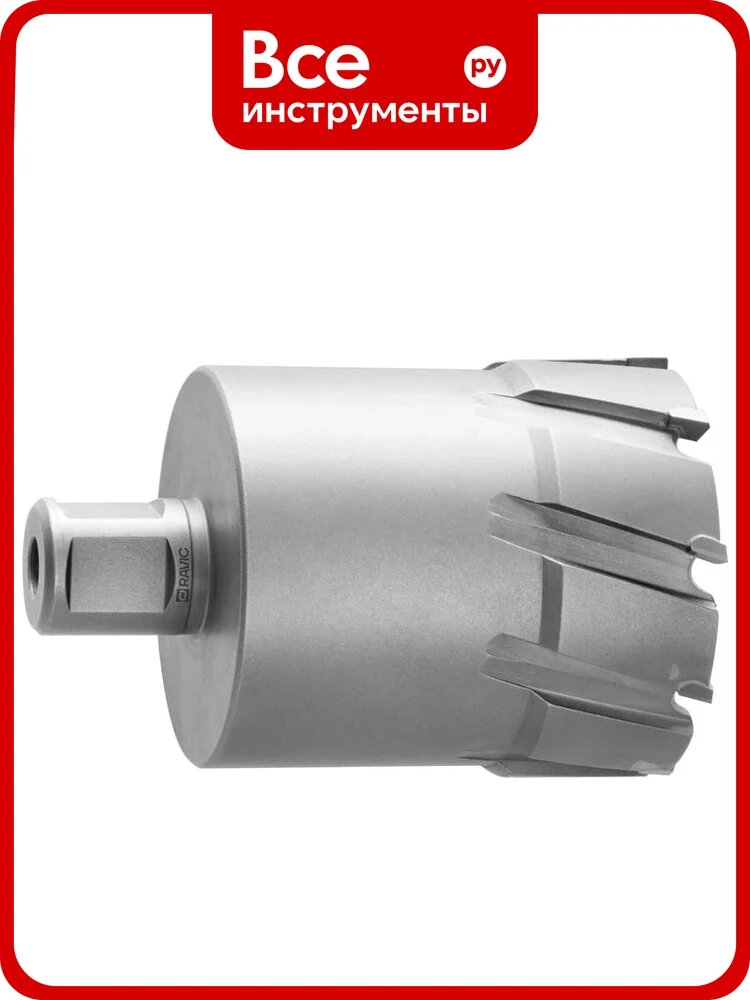Сверло корончатое Ravic 60x55 мм, TCT, Weldon 19 220.2060