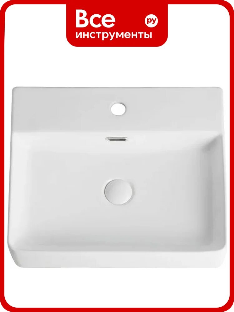 Накладная раковина Orange белая глянцевая, санфарфор B04-500W